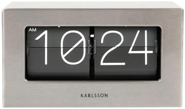 Designové stolní překlápěcí hodiny 5620ST Karlsson 21cm | BIANO