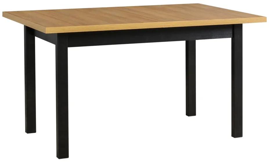 Stylový jídelní stůl Modena 1 XL - černá/dub grandson