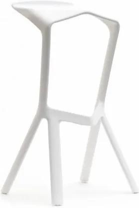design4life Barová židle CELANO Bílá
