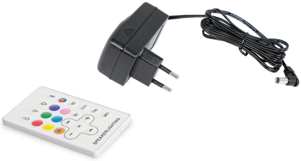 BIZZOTTO Zahradní solární stojací lampa LED s reproduktory 0827441