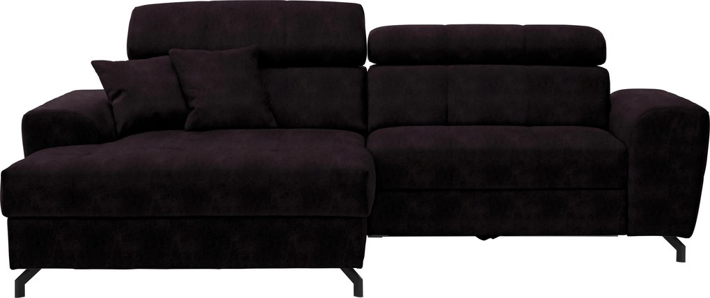 XXXLutz ROHOVÁ SEDAČKA, textil, lilková Carryhome - Sedací soupravy - 000812004409