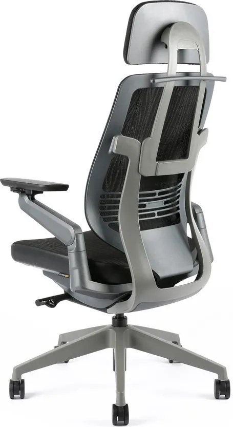 Office Pro Kancelářská ergonomická židle KARME MESH — více barev Černá A10