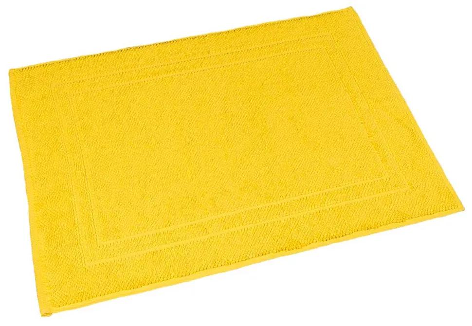 LINDART Koupelnová předložka FLORENZ 50x70cm žlutá