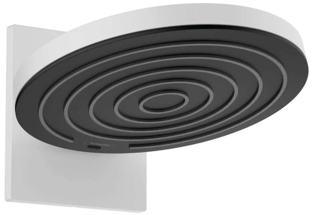 Hansgrohe - Hlavová sprcha 260 s připojením, 2 proudy, matná bílá 24150700ROZ1