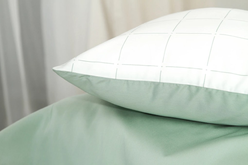 Saténový povlak na polštář Royal Dream - light green Velikost: 70 x 90