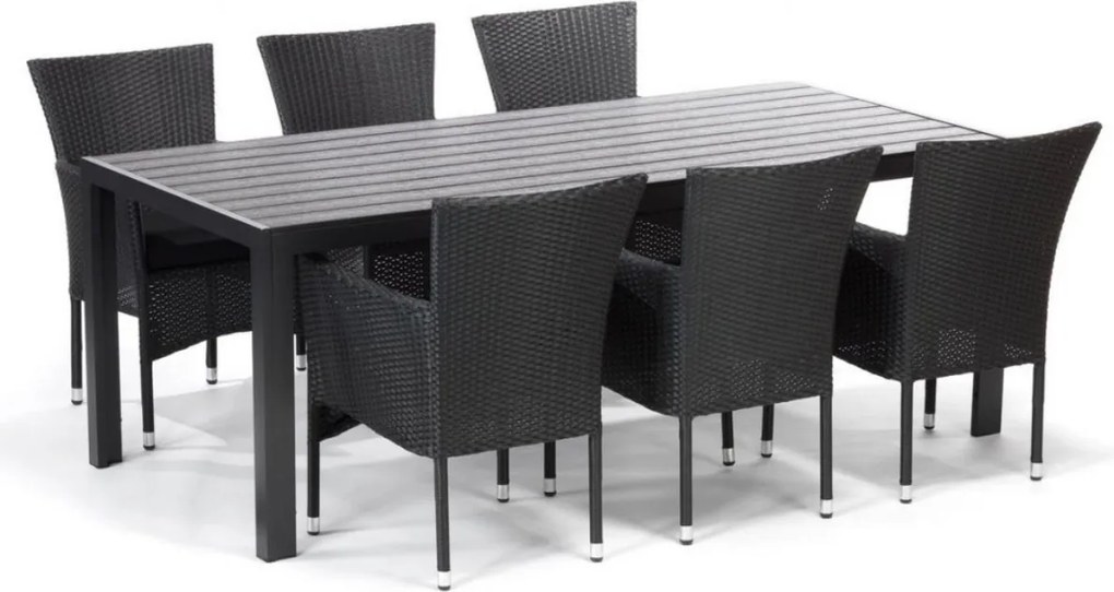 Vikio Zahradní jídelní set 180x90 cm pro 6 osob DT252