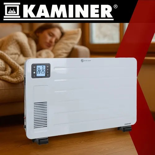 Elektrický radiátor - bílý Ziflo Kaminer 26402