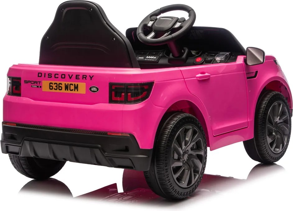 LEAN CARS Elektrické autíčko Land Rover Discovery DLS-K06 růžové