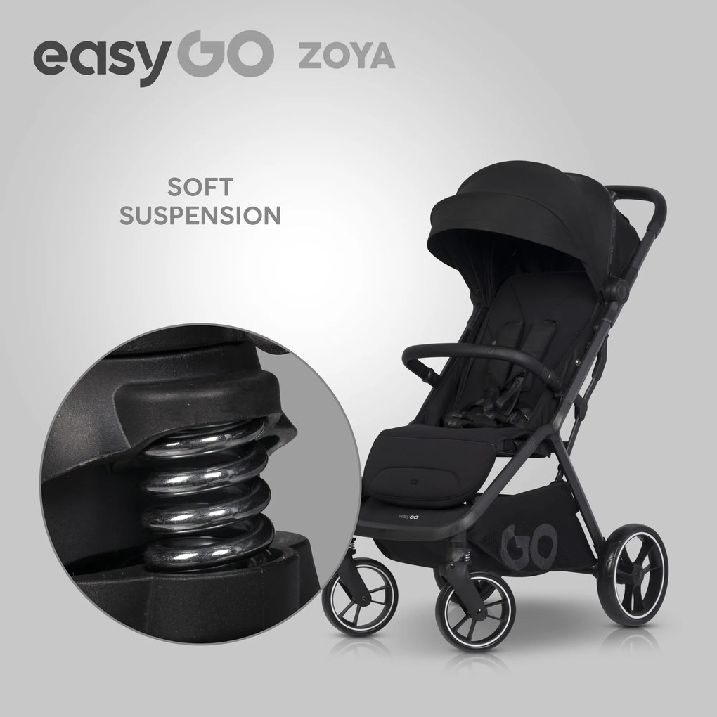 Sportovní kočárek EasyGo Zoya Ebony Black
