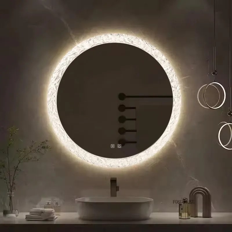 Tutumi Tutumi, LED křišťálové zrcadlo 60cm, model 107, HOM-02700
