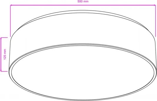 BRILAGI - Koupelnové stropní svítidlo POOL 4xE27/15W/230V pr. 50 cm IP54 černá