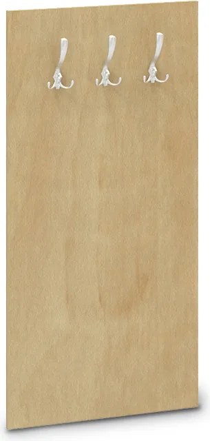 Věšáková stěna ProOffice 60 x 120 cm, divoká hruška