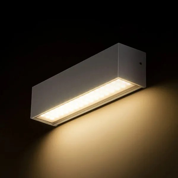 RED R13527 CAMARGUE nástěnná stříbrnošedá satinované sklo 230V LED 6W IP65 3000K - RED - DESIGN RENDL