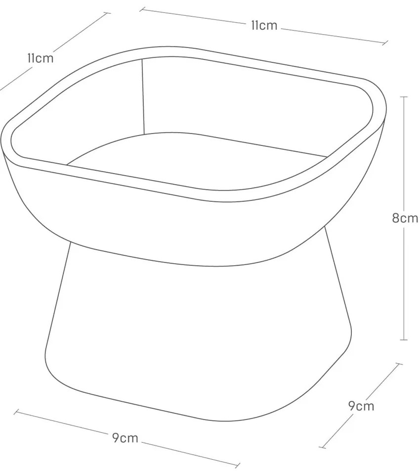 Keramická miska pro domácího mazlíčka Tower – YAMAZAKI
