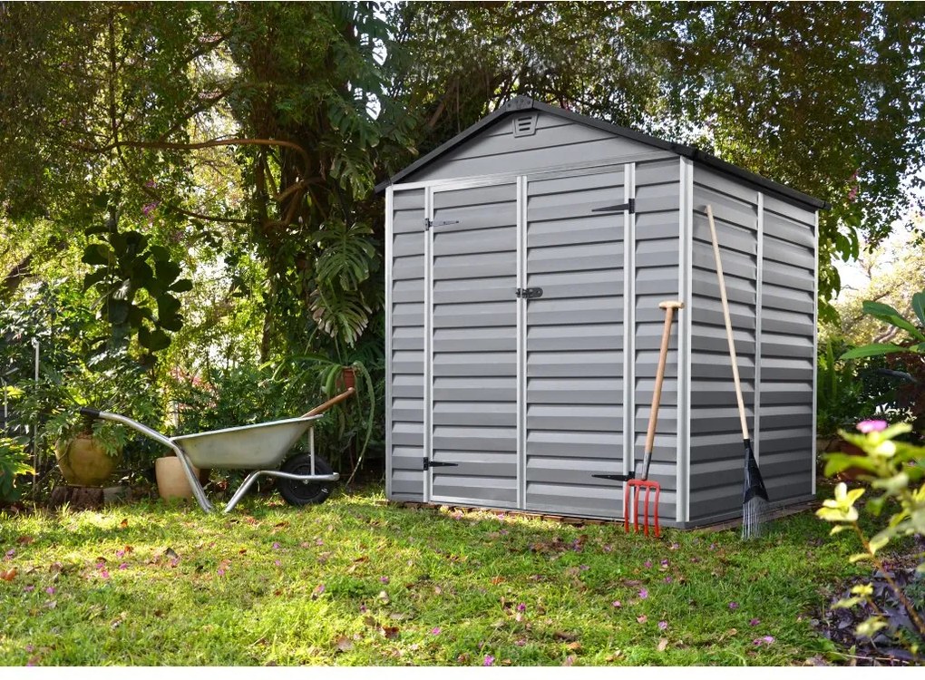 Palram Skylight 6x5 šedý - zahradní domek