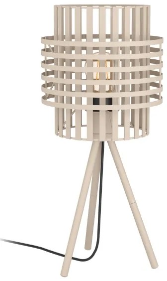 Eglo 390148 - Stojací lampa OLTAMAR 1xE27/40W/230V krémová