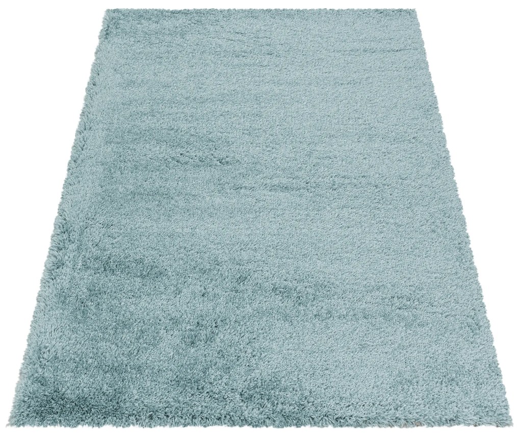 Ayyildiz Kusový koberec FLUFFY 3500, Modrá Rozměr koberce: 120 x 170 cm