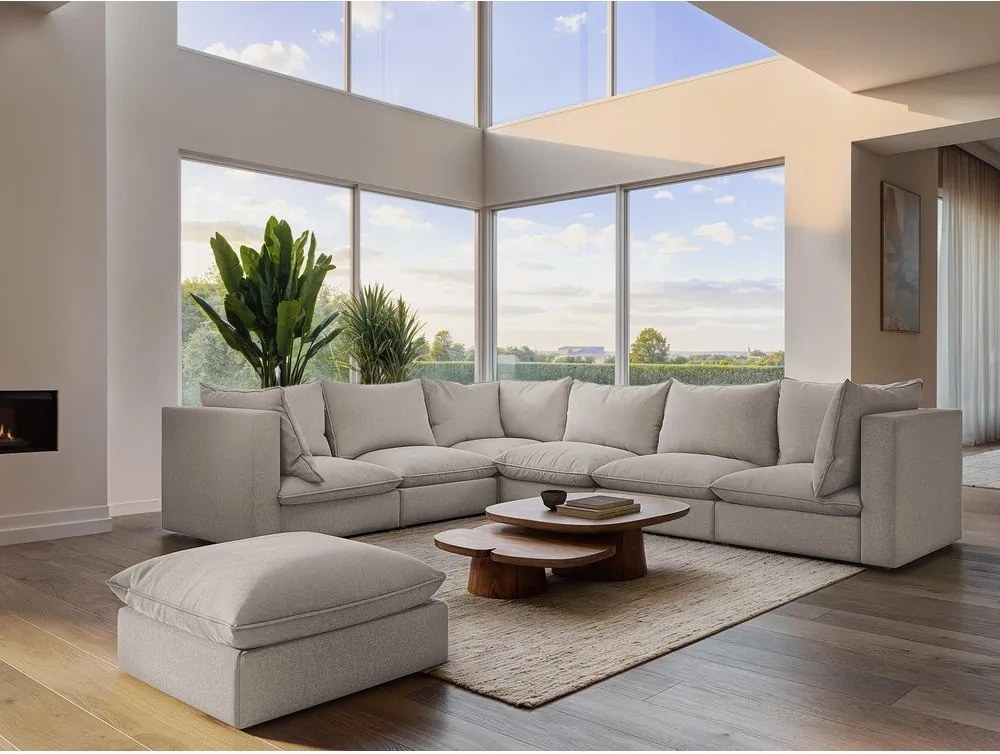 Modrá pohovka 180 cm Manao – Makamii