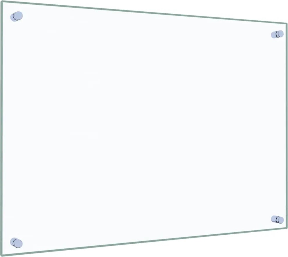 Kuchyňský panel průhledný 70 x 50 cm tvrzené sklo 249467
