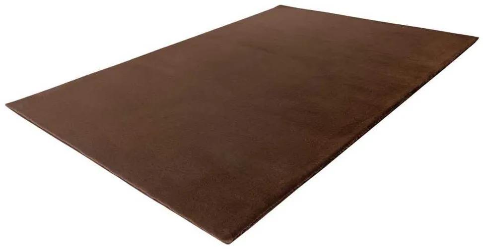 Lalee Kusový koberec Emotion 500 Brown Rozměr koberce: 80 x 150 cm