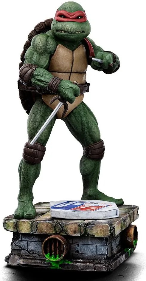 Figurka teenage mutant ninja turtles movie - raphael - art scale 1/10