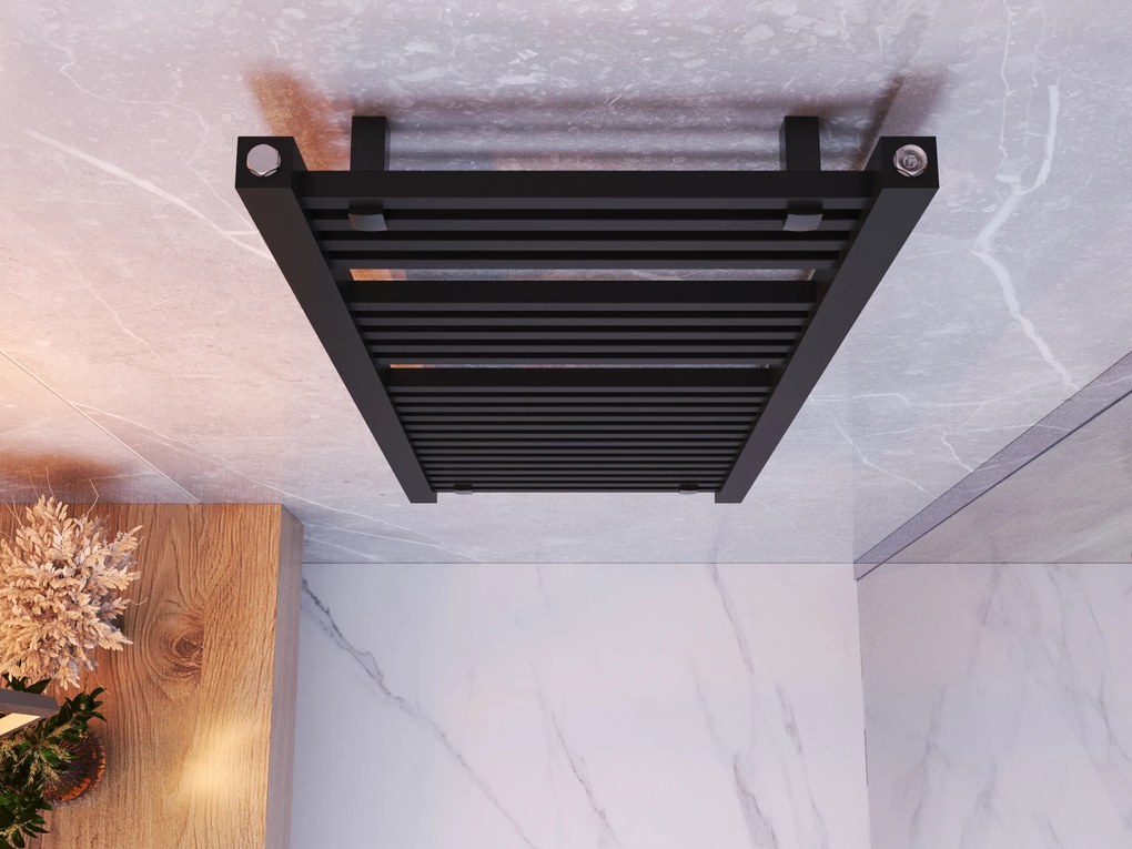 Gamma Erga Proper, topné těleso 1200x450 mm, 650W, černá, ERG-LAV-PROP-12045-BK