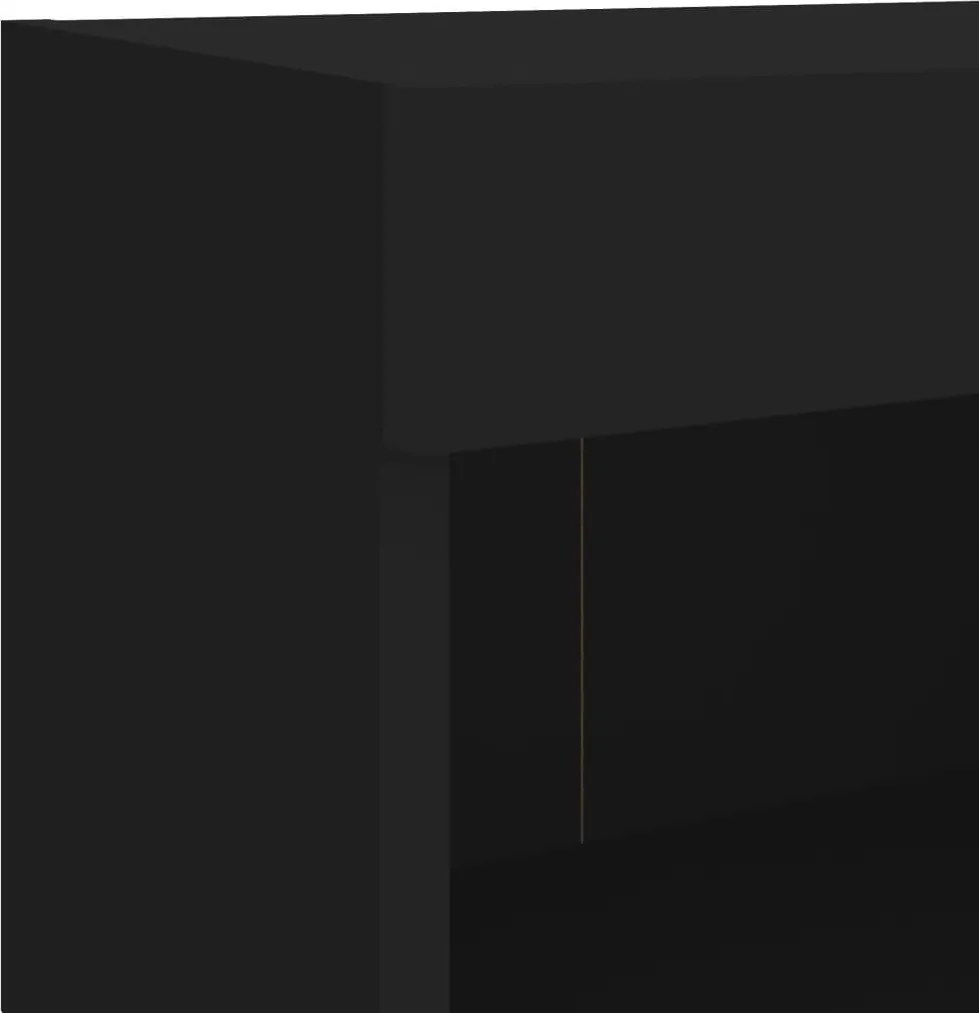 vidaXL 7dílná obývací stěna s LED osvětlením [3216758] Barva: Bílá