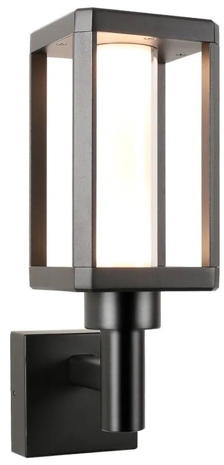 Zuma Line SJ12331 - LED Venkovní nástěnná lampa URBAN LED/12W/230V IP65 černá