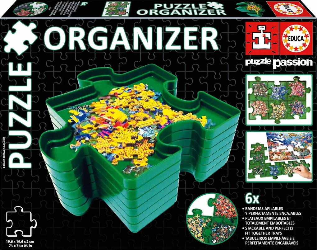 Educa organizér na puzzle, třídič