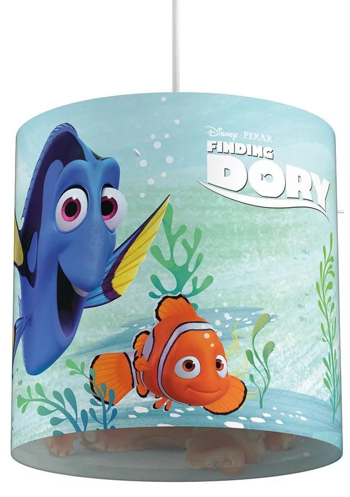 Philips | Philips 71751/90/26 - Stínidlo DISNEY FINDING DORY E27 pr. 26 cm | P2957