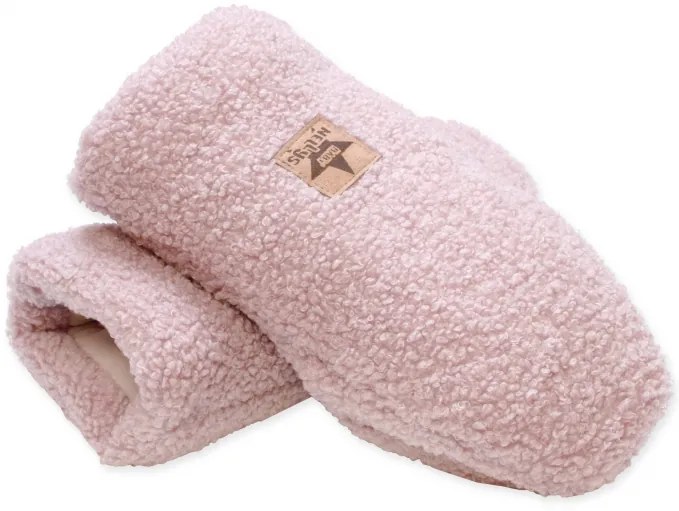 Rukávník ke kočárku Beránek exclusiv, pudrově růžový
