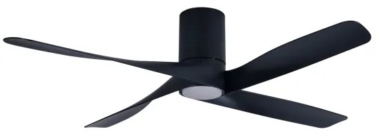 Lucci air 213351 - LED Stmívatelný ventilátor RIVIERA 1xGX53/12W/230V černá + DO