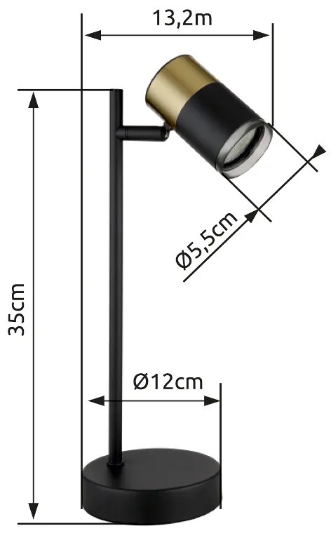 GLOBO BRISBON 57850T Stolní lampa