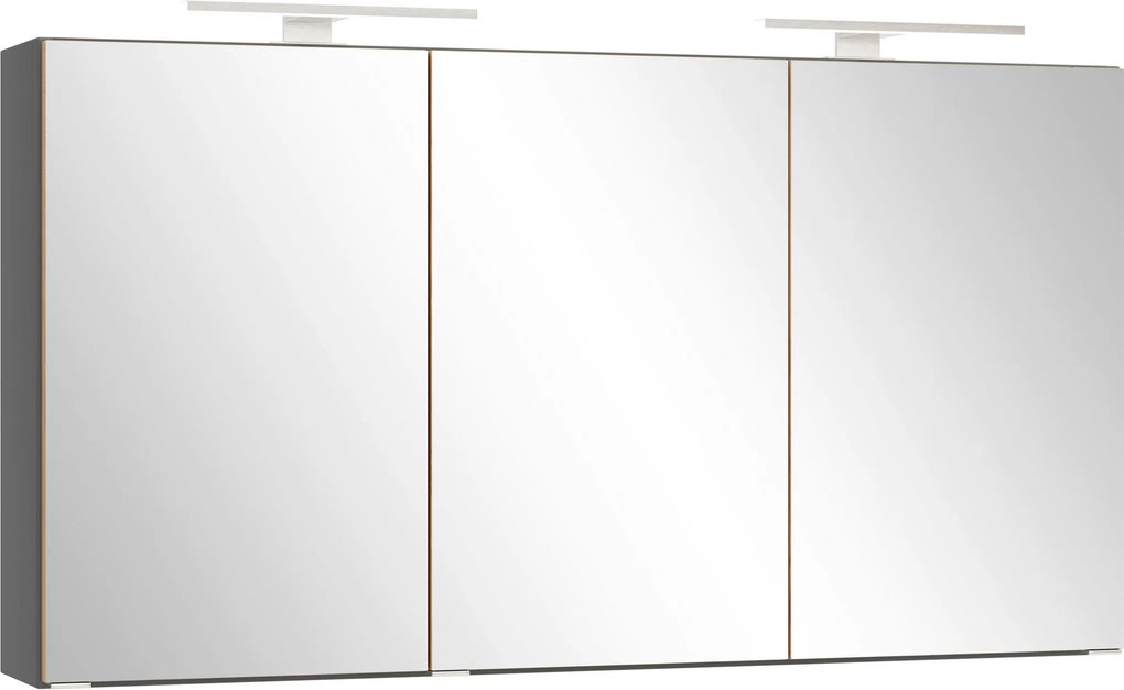 XXXLutz ZRCADLOVÁ SKŘÍŇKA, bílá, šedá, 120/64/20 cm Held - Online Only koupelnové skříňky - 000307021211