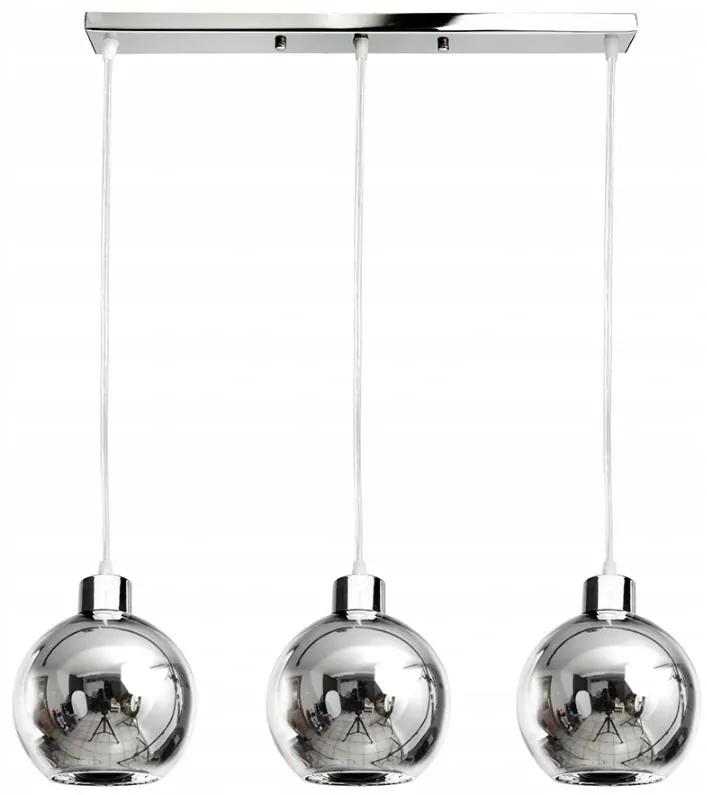 BERGE LED závěsné stropní svítidlo - B7099- 3x E27 koule