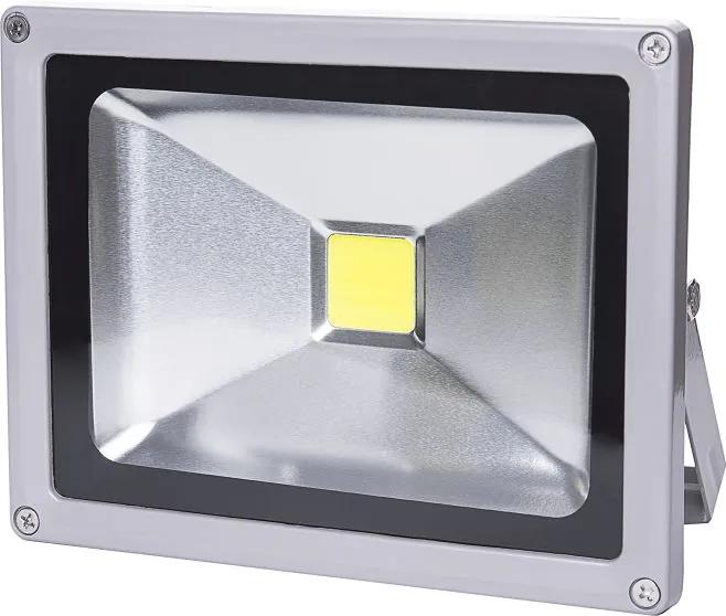 Ecolite Šedý LED reflektor 20W Barva světla: Teplá bílá RLEDF02-20W/3500