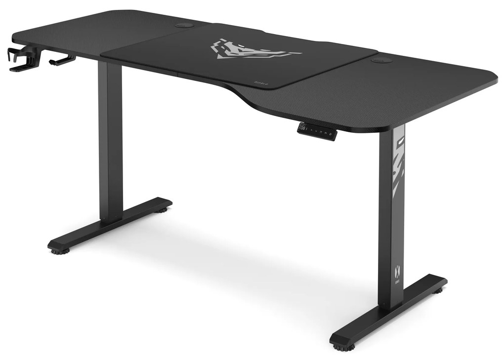 Elektricky výškově nastavitelný stůl 160 cm černý: Diablo X-Tensio 1600