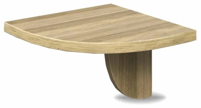 Noční stolek přívrtný VERONIKA, masiv dub