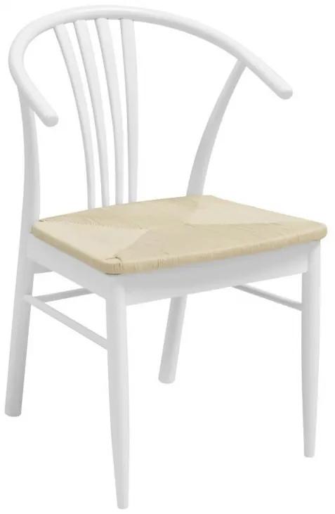 Jídelní židle Maret, bílá