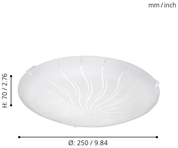Eglo 96089 - LED stropní svítidlo MARGITTA 1 LED/11W/230V