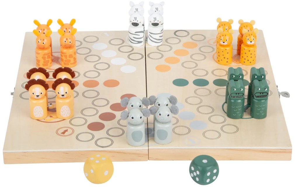 small foot Člověče nezlob se pro 6 hráčů Safari