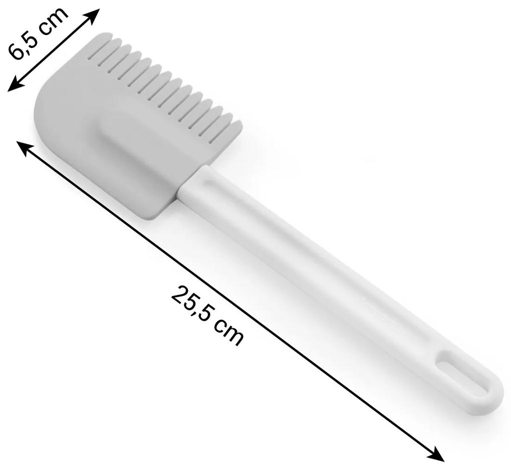 Silikonová stěrka s čistítkem na šlehací metly DELÍCIA