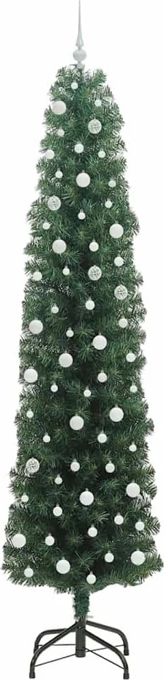 Umělý vánoční stromeček Zelená 240 cm PVC, ocel a plast 3394972