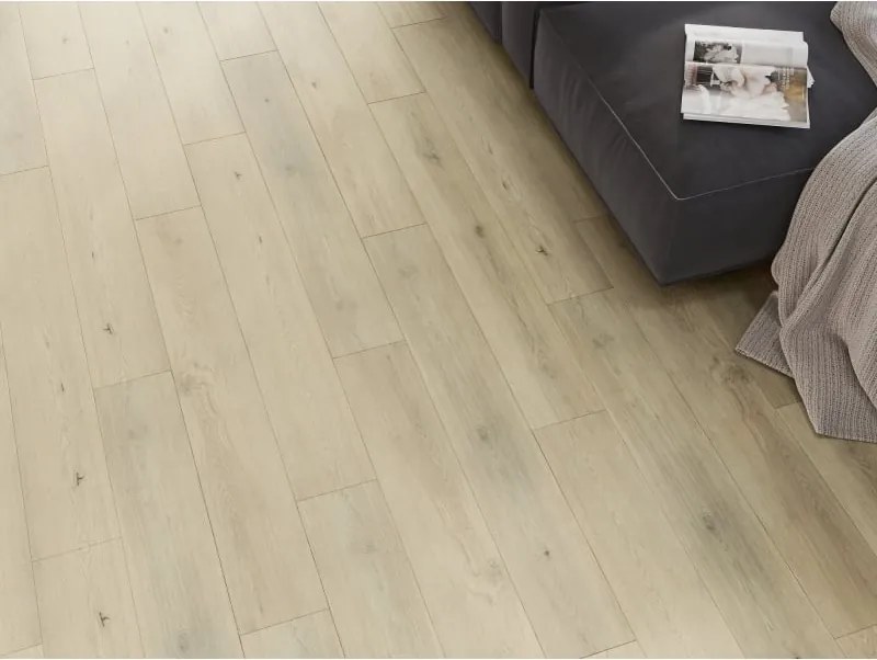 Mexen Calera vzorek vinylových panelů SPC 6,5 mm, podložka IXPE 1,5 mm, 4 V-drážka, Dub - F1020-S