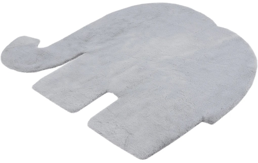 Obsession, Pro zvířata: kusový koberec Luna 854 silver, 76x99, šedá, dětský pokoj