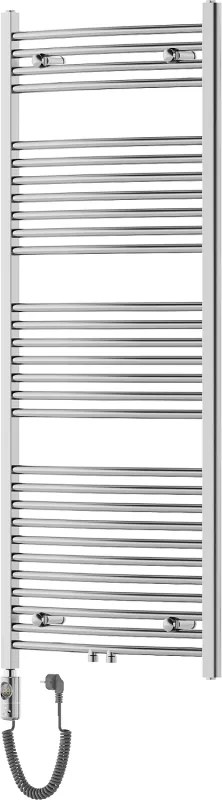 Mexen Ares, elektrické topné těleso 1500x600 mm + topná tyč 600 W, chromová, W102-1500-600-2600-01