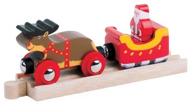 Bigjigs Rail Santovo spřežení + kolej