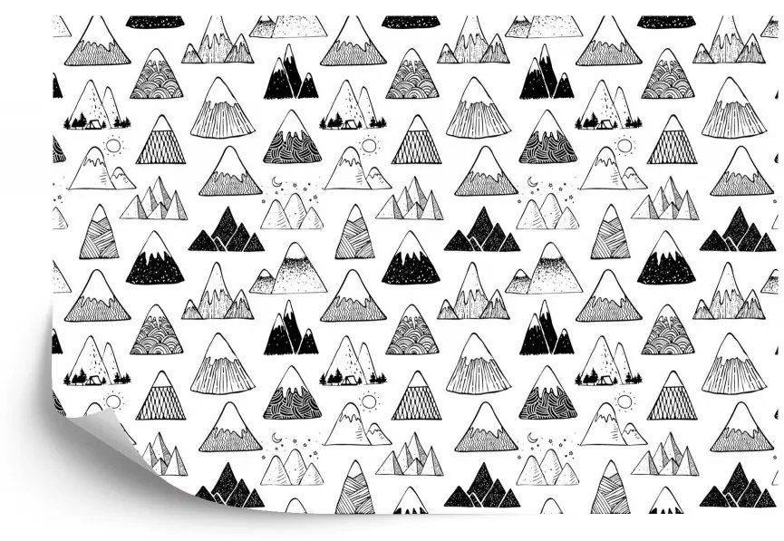 Fototapeta Lake In The Mountains Strukturální vinyl 180x120