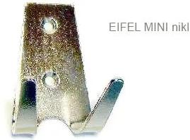 kovový věšák EIFEL MNI, doprodej Varianta: EIFEL MINI černý