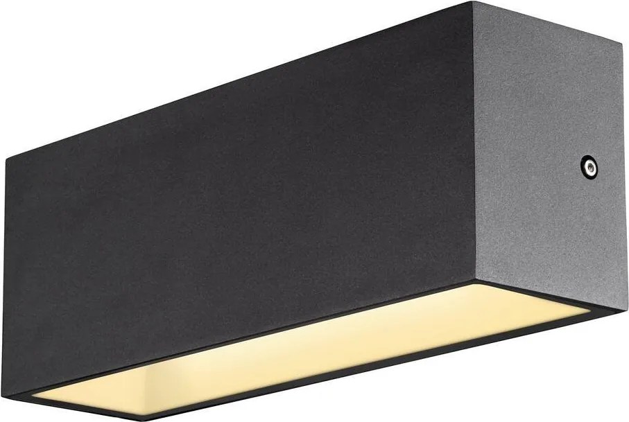 LA 1005155 SITRA L WL UP/DOWN venkovní LED nástěnné přisazené svítidlo antracit CCT switch 3000/4000 K - BIG WHITE (SLV)
